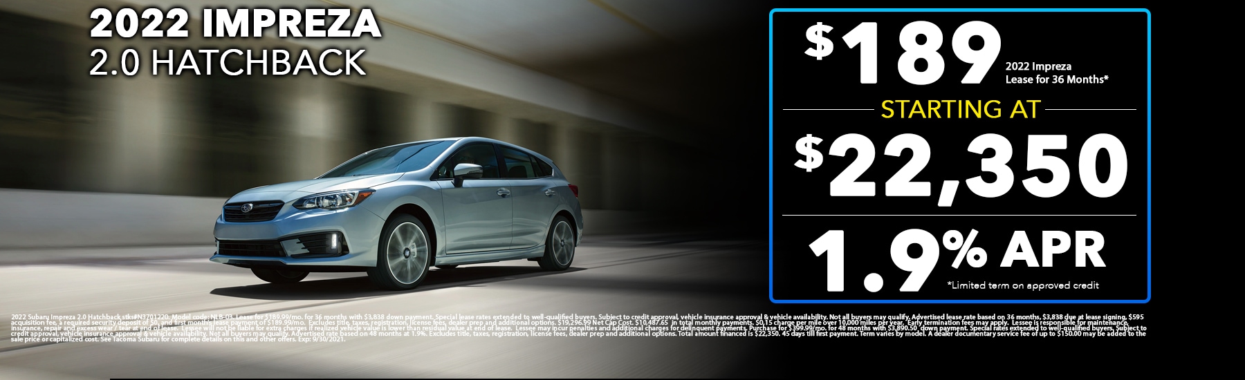 New & Used Subaru Car Dealer | Tacoma Subaru