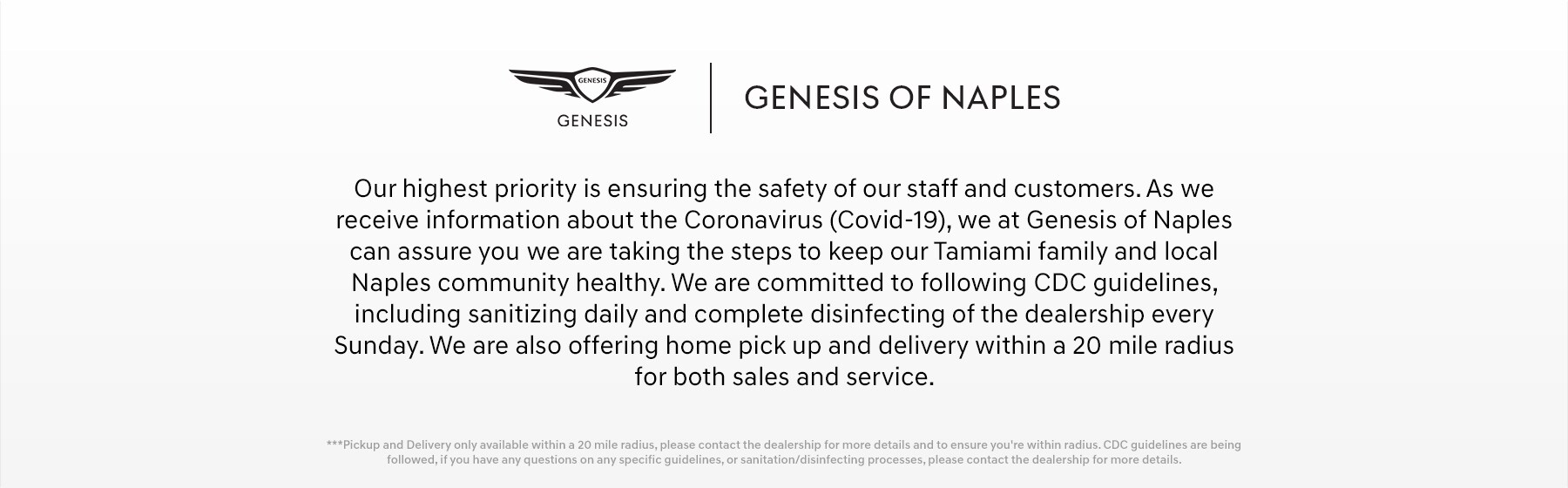 Genesis of Naples | New Genesis dealership in Naples, FL 34109