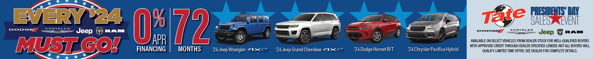 Tate Dodge Chrysler Jeep | New Chrysler, Dodge, Jeep dealership in Glen ...