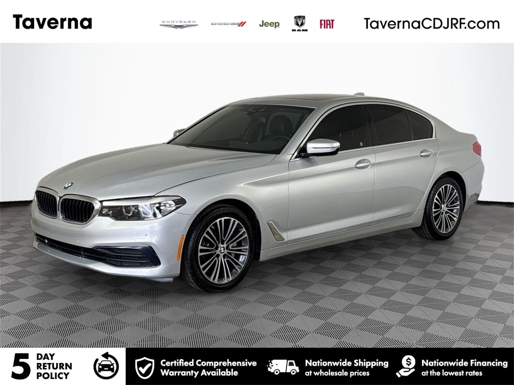 Used 2019 BMW 5 Series For Sale at Palm Beach Mitsubishi | VIN: WBAJA7C57KWW11903