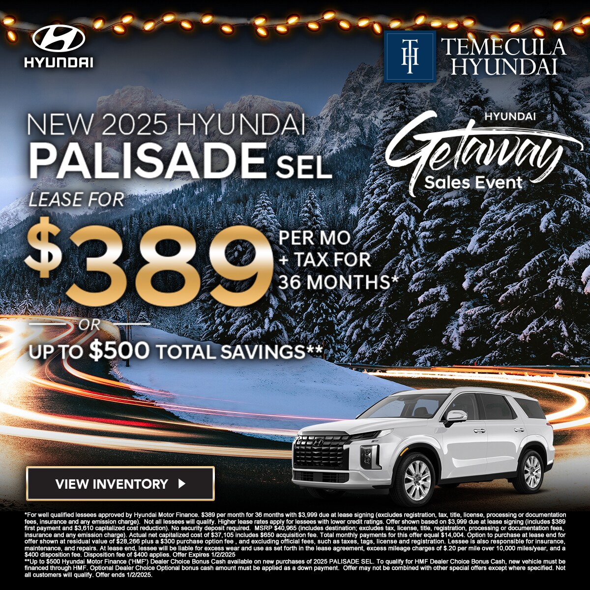 New Vehicle Specials | Temecula Hyundai