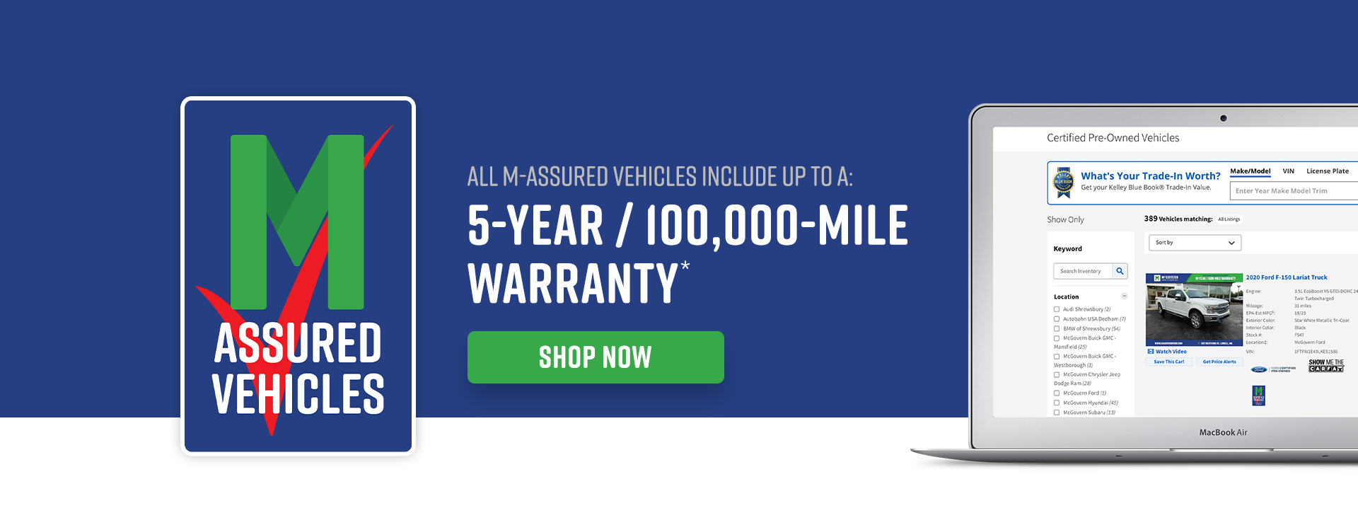 M-Assured Warranty Program | McGovern Automotive Group