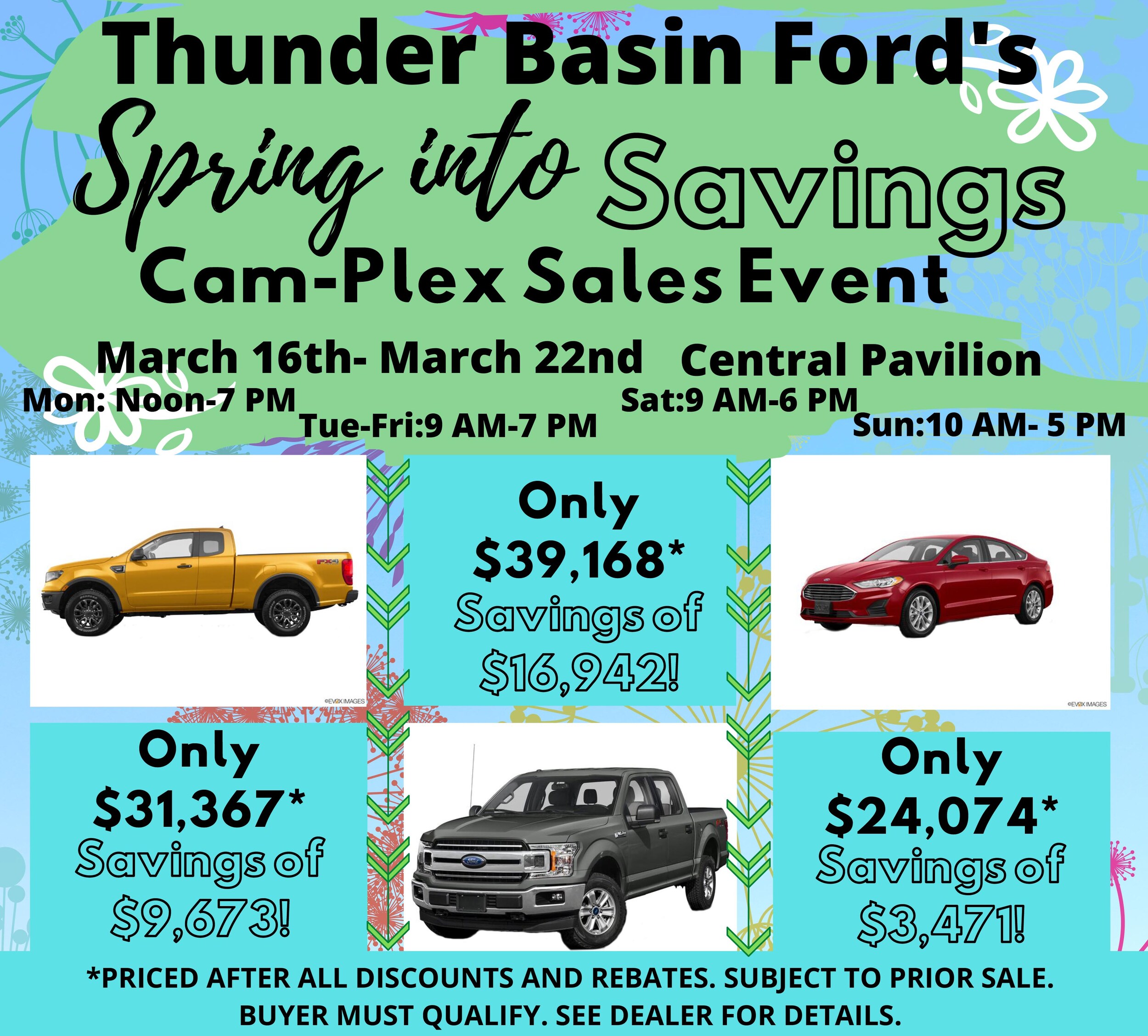 Monthly Deals | Thunder Basin Ford