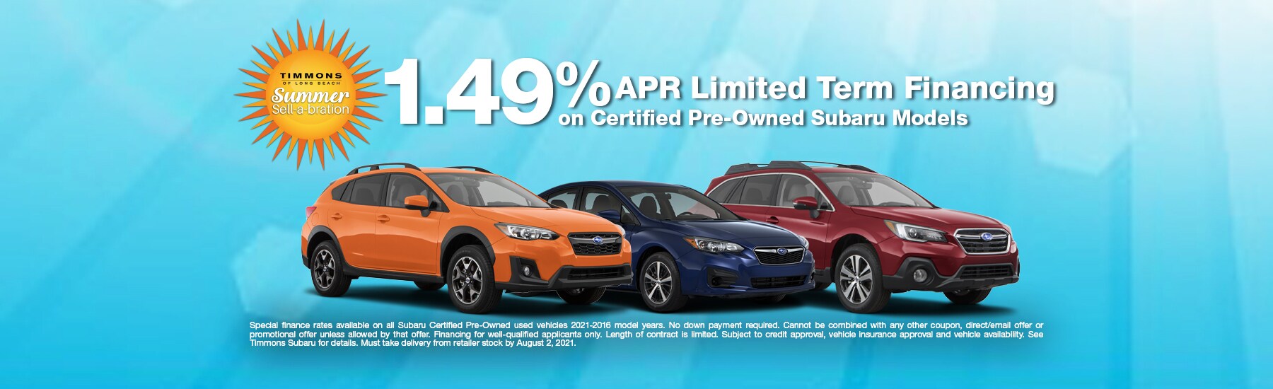 Timmons Subaru | Long Beach Subaru Dealer Serving Huntington Beach