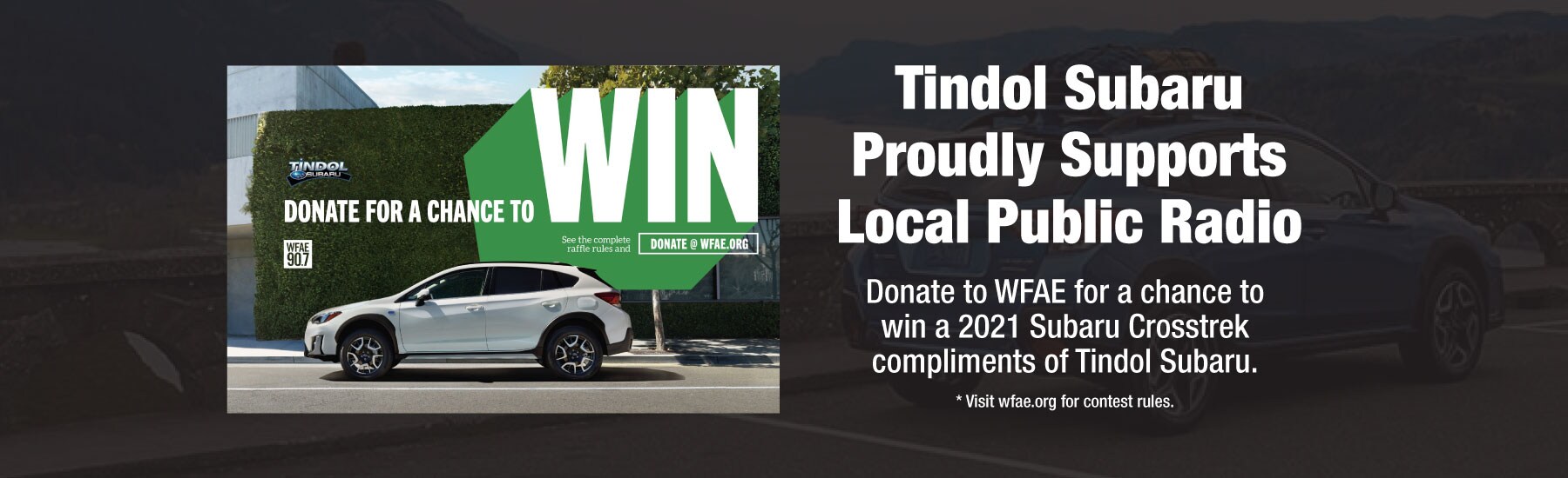 Tindol Subaru | Subaru Dealership in Gastonia, NC