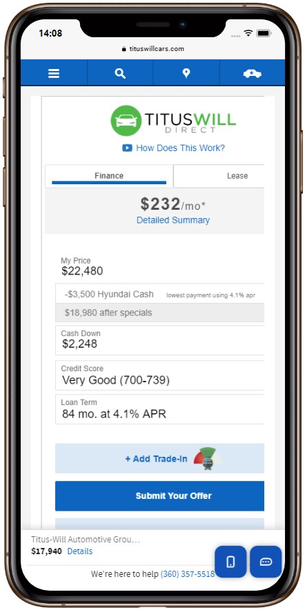 Titus-Will Direct | Titus-Will Hyundai