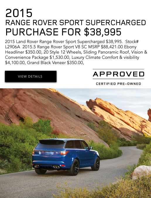 Certified Pre-Owned Specials Available at Land Rover Nashville ...