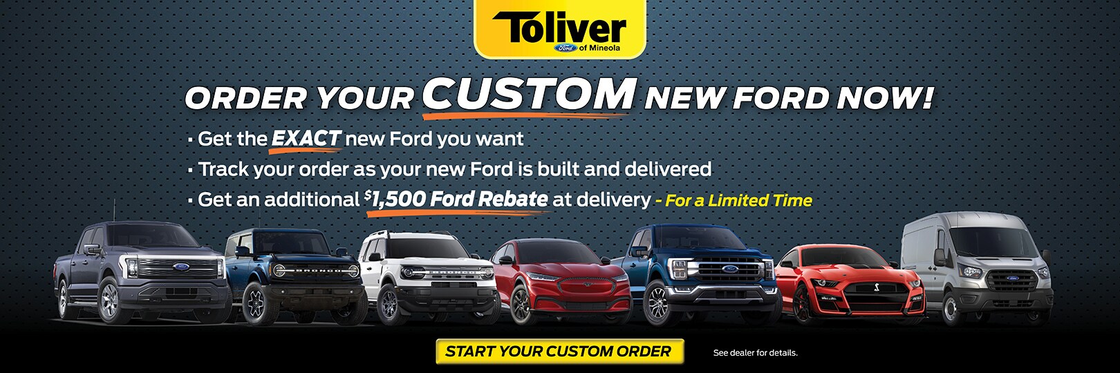 Toliver Ford of Mineola