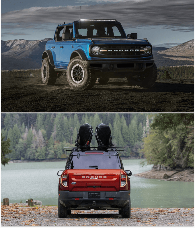 2023 Ford Bronco Vs. Bronco Sport: SUV Comparison
