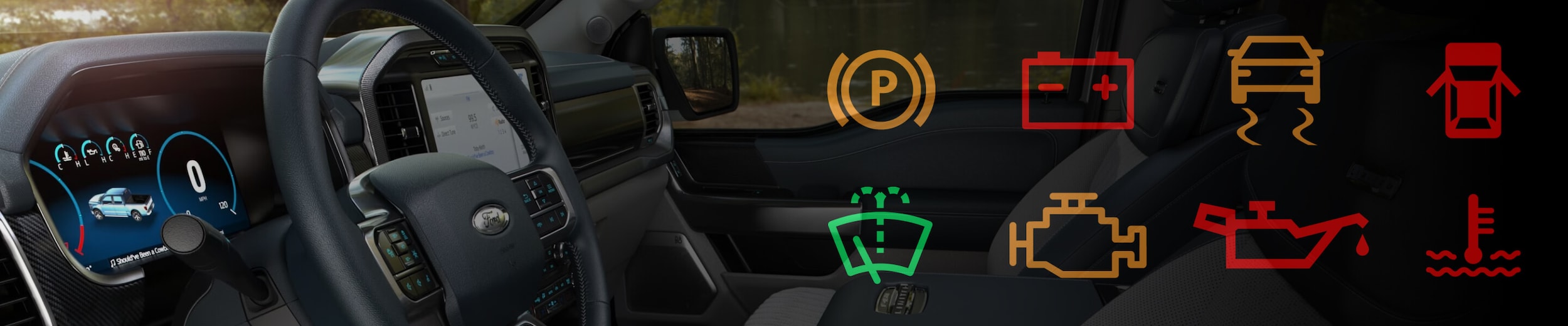 2023 Ford F-150 Dashboard Symbols & Meanings