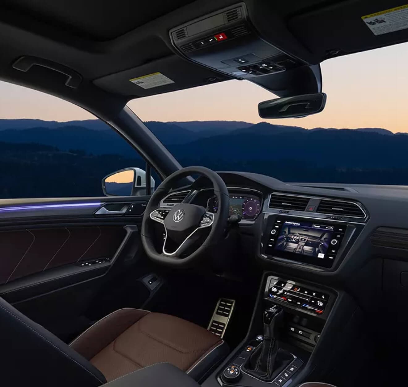 Volkswagen Tiguan: Interior Design, Dimensions, Features