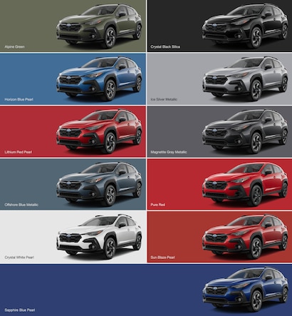 2024 Subaru Color Chart