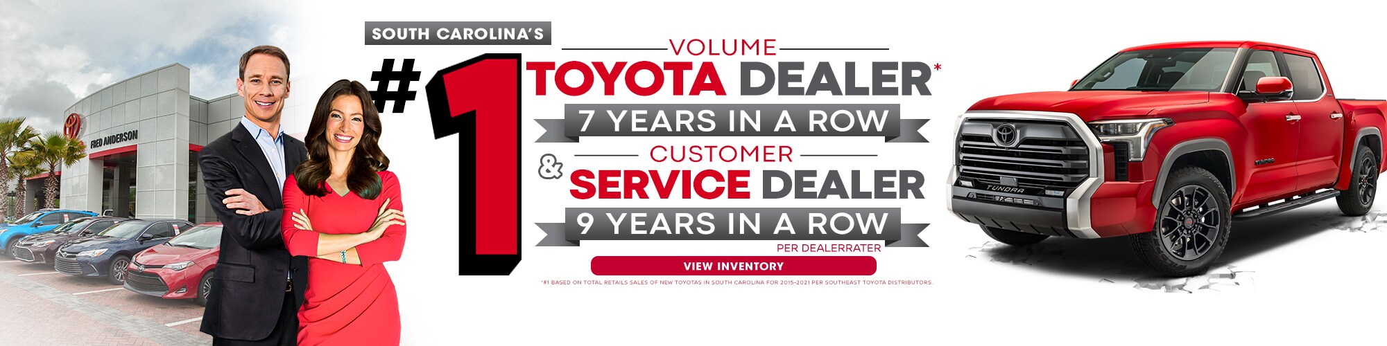 Toyota Dealership Charleston SC | Near Mount Pleasant & Summerville