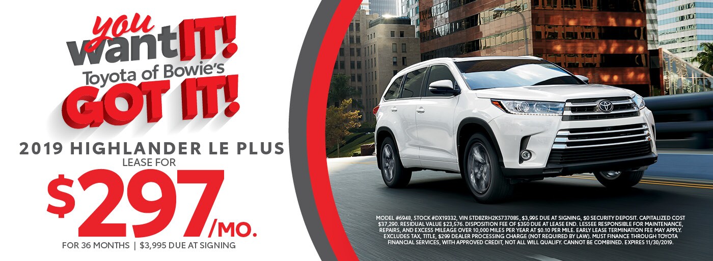 New and Used Toyota Dealer Bowie | Toyota of Bowie