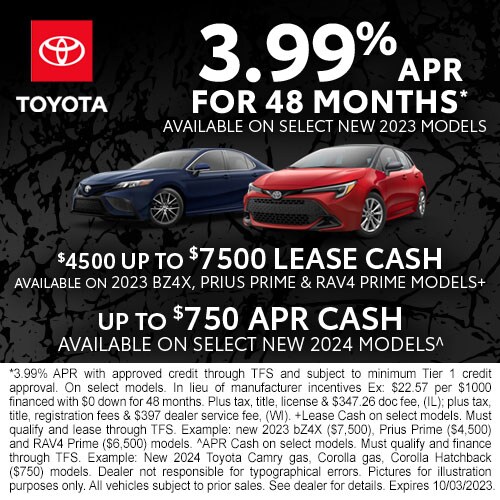 New Toyota Lease Deals, Specials, & Financing | Toyota of Brookfield WI