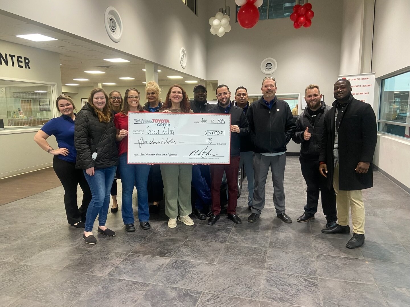 Our Community at Fred Anderson Toyota of Greer in Greer SC | Near ...