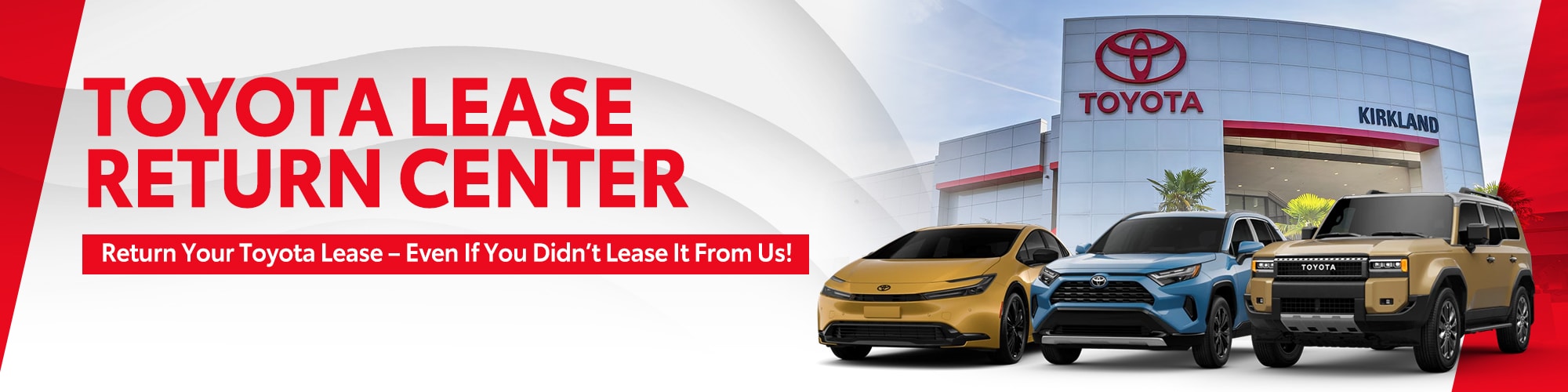 Toyota Lease Return | Toyota of Kirkland