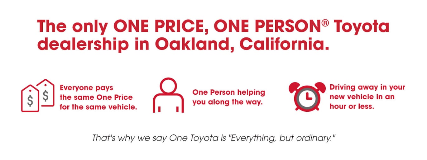 Oakland New Toyota & Used Car Dealership in Oakland, CA | One Toyota of ...