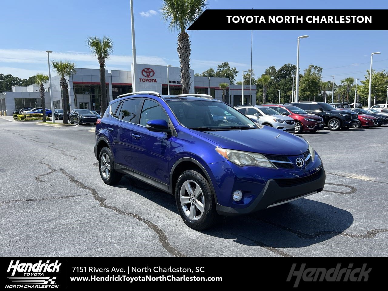 Toyota Rav4 Blue Crush