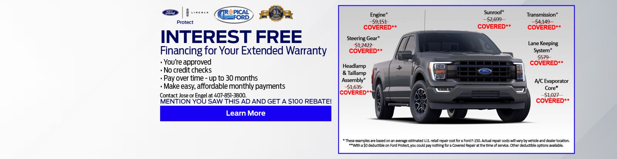 New Ford Dealership in Orlando, FL | Tropical Ford