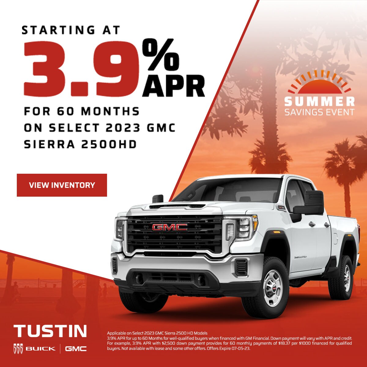 New Vehicle Specials | TUSTIN BUICK GMC