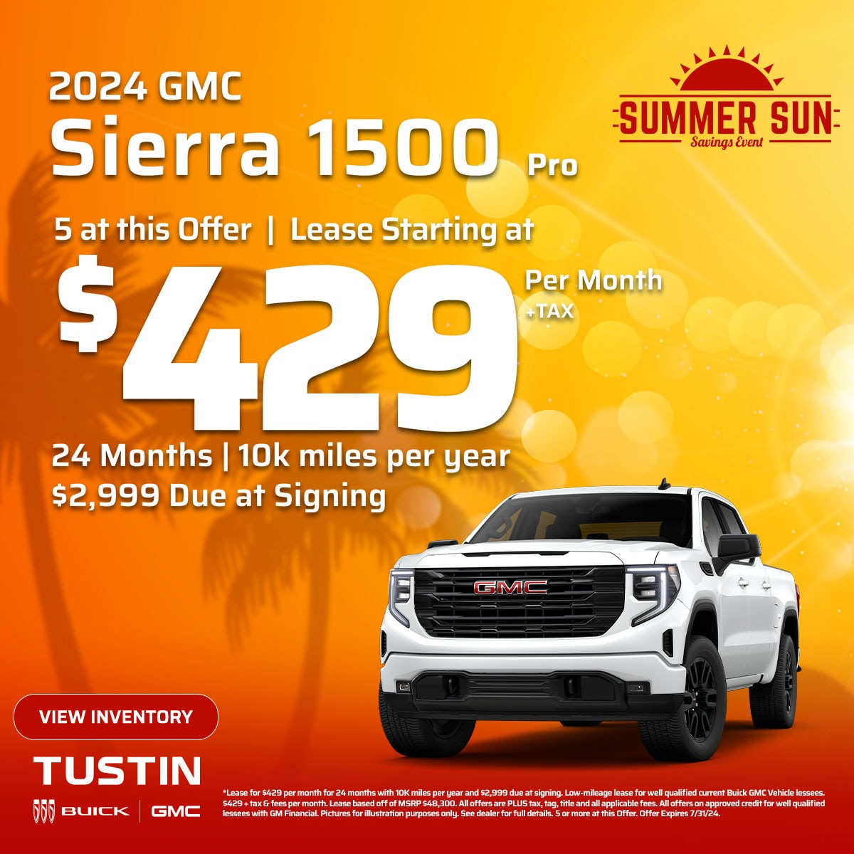 New Vehicle Specials In Tustin, CA | Tustin Buick GMC