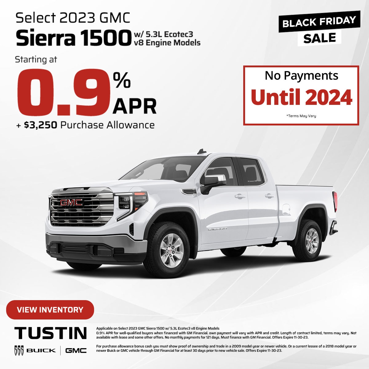New Vehicle Specials | TUSTIN BUICK GMC