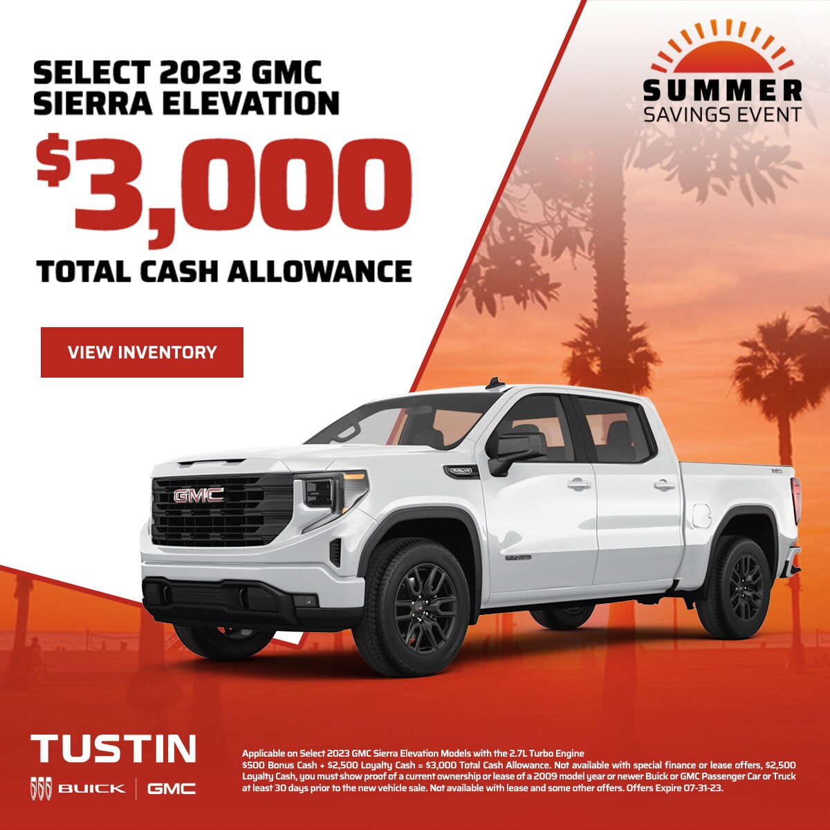 New Vehicle Specials | TUSTIN BUICK GMC