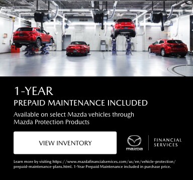Mazda Prepaid Maintenance Gold