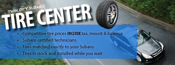 Subaru Tire Center | Twin City Subaru in Berlin, VT