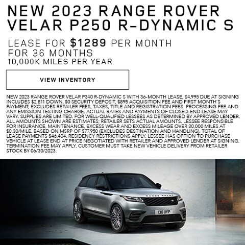 Save With New Land Rover Specials at Land Rover Southwest Houston