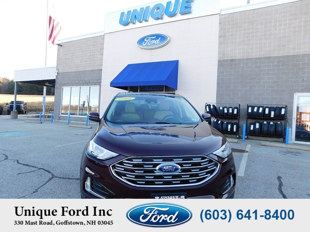 Used 2021 Ford Edge For Sale at Unique Ford of Goffstown | VIN ...