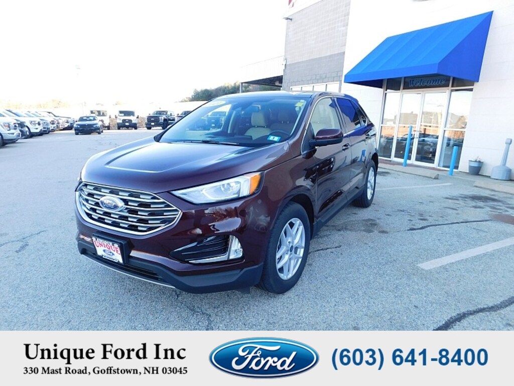Used 2021 Ford Edge For Sale at Unique Ford of Goffstown | VIN ...