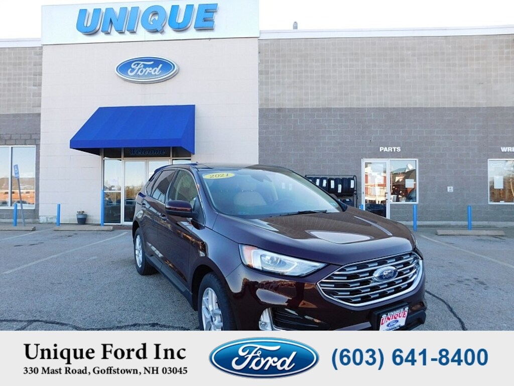 Used 2021 Ford Edge For Sale at Unique Ford of Goffstown | VIN ...
