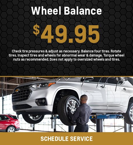 Service Menu | Universal Chevrolet Company