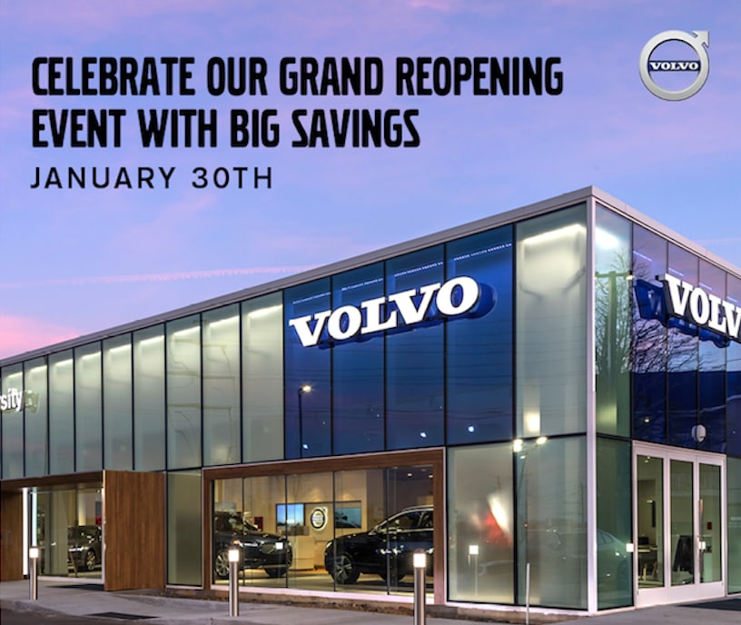 GRAND RE-OPENING EVENT | University Volvo Cars