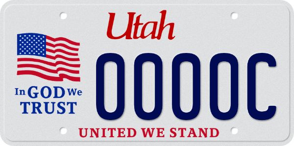 Utah License Plate Styles | Southtowne Automall