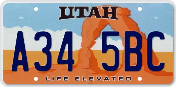 Utah License Plate Styles | Southtowne Automall