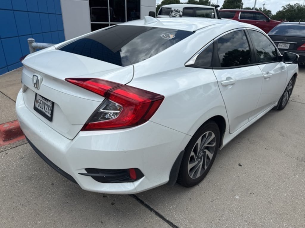 Used 2018 Honda Civic EX For Sale in Arlington TX JE206340A | Arlington ...