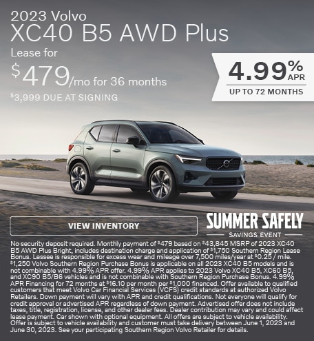 New Volvo Lease Offers Winston-Salem | Volvo Specials at Volvo Cars ...