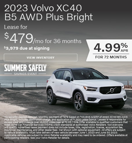 New Volvo Lease Deals Seattle | Volvo Cars Tacoma