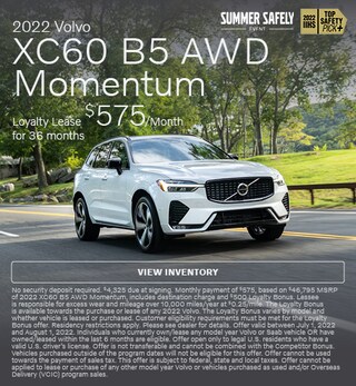 New Volvo Specials | Volvo Lease Specials | Tom Wood Volvo