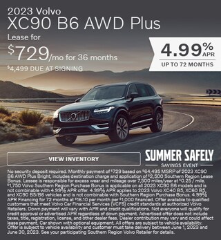 New Volvo Discounts and Incentives | Volvo Lease Deals Mobile AL ...