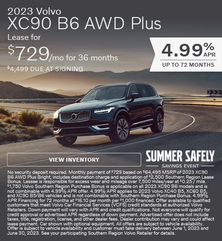 New Volvo Lease Offers Winston-Salem | Volvo Specials at Volvo Cars ...