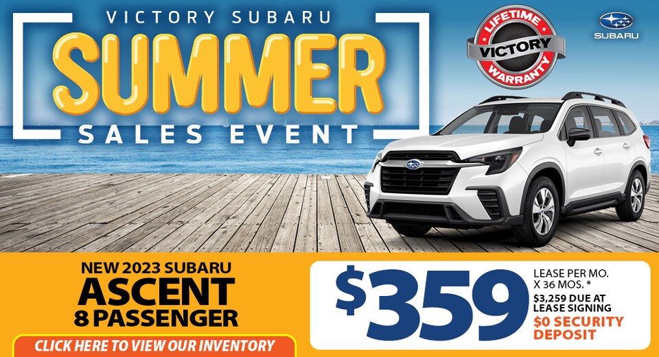 New Vehicle Specials | Victory Subaru