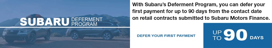 New Vehicle Specials | Victory Subaru