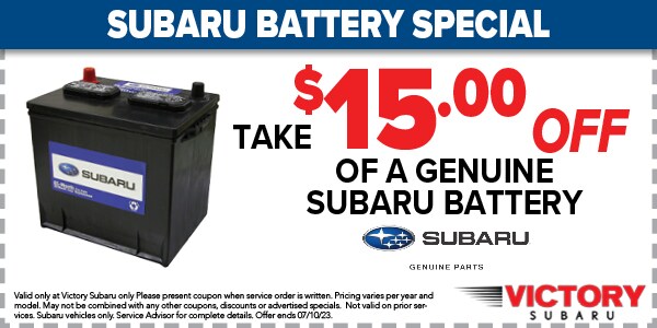 Service Specials | Victory Subaru