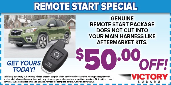 Service Specials | Victory Subaru