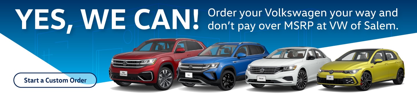 Find New Volkswagen Vehicles For Sale | VW of Salem