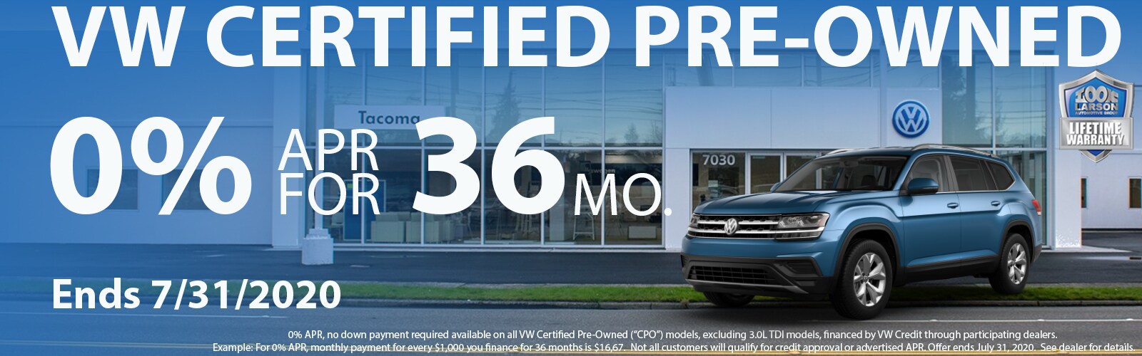 Larson Volkswagen of Tacoma